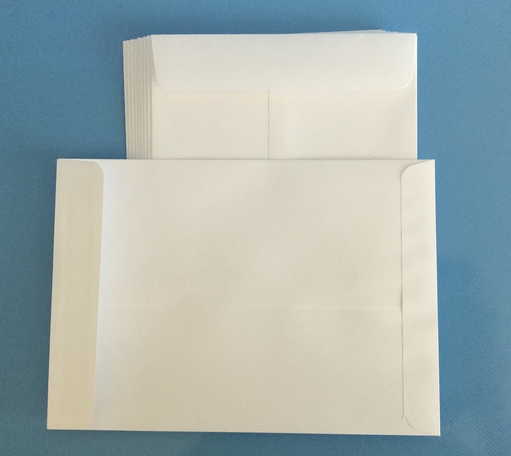 White C5 Size Envelope Suitable For An A4 Sized Card Or Paper To Be