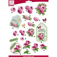 3D paper tole and Decoupage sheets and kits
