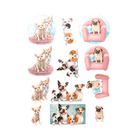 3D paper tole and Decoupage sheets and kits