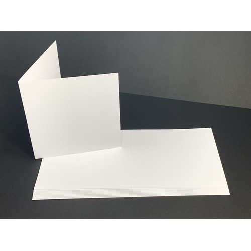 white square 300gsm cards